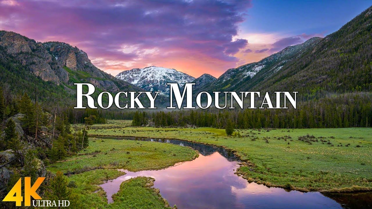 Rocky Mountain National Park 4K Ultra HD • Stunning Footage, Relaxation Film with Calming Music.