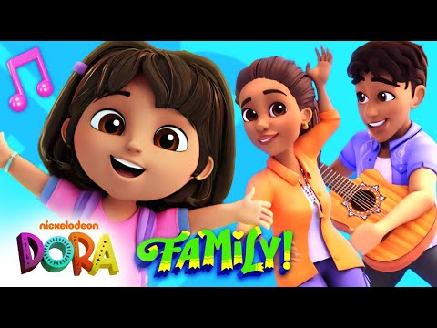 Dora "¡Somos Familia!" ¡Canción original en español! 💗 ¡Dora completamente nueva! | Dora