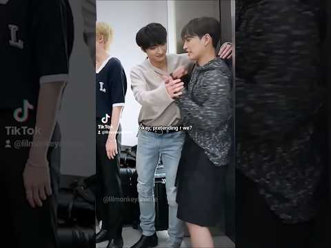 Hongjoong fakes he doesn't like to touch Seonghwa.. 🥲💔 #ateez #seongjoong #hongjoong #seonghwa #atz