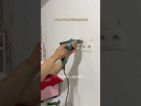 Pemasangan ambalan dinding dapur #homedecor #recommended #aesthetic #dekorasirumah #viralvideo