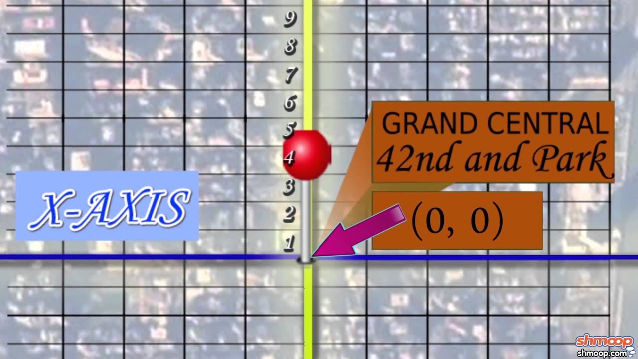 The Cartesian Coordinate System by Shmoop