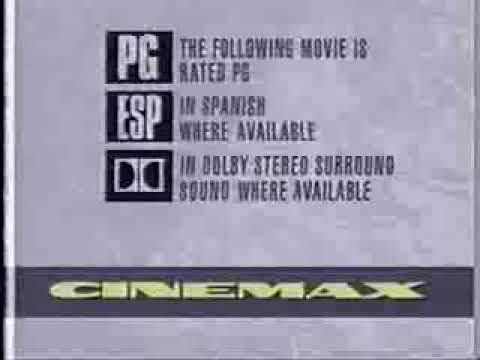 Cinemax Rated PG (1994)