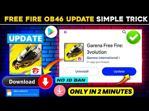 HOW TO UPDATE FREE FIRE NEW TRICK | FREE FIRE APK DOWNLOAD KAISE KARE | FREE FIRE NEW OB46 UPDATE