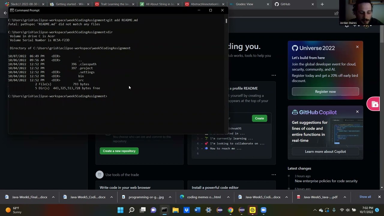 Week 5 Coding Assignment w/Interface