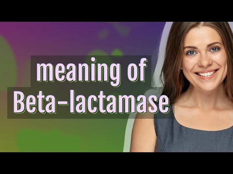 Beta-lactamase | meaning of Beta-lactamase