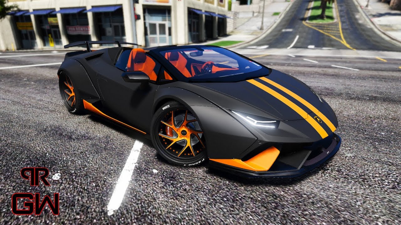 2018 Liberty Walk Lamborghini Huracan Performante Spyder 1.0 - GTA 5