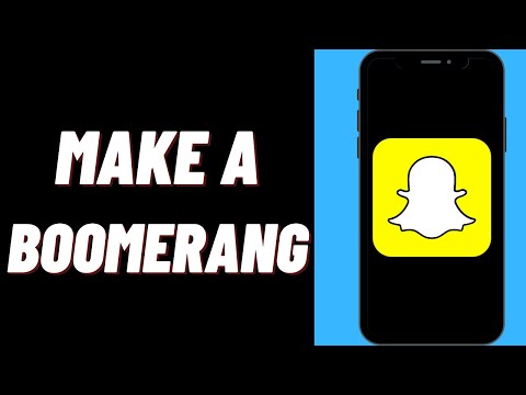 How To Make A Boomerang On Snapchat On iPhone