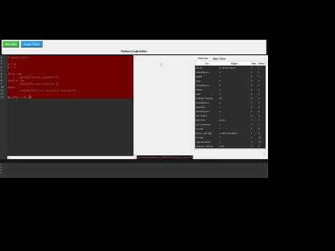 python highlighter and code editor