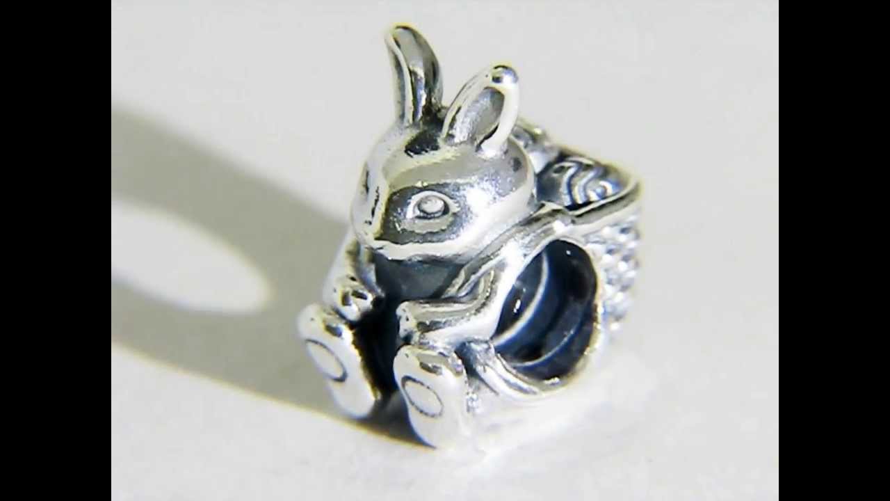 Pandora Easter Bunny Charm 791121