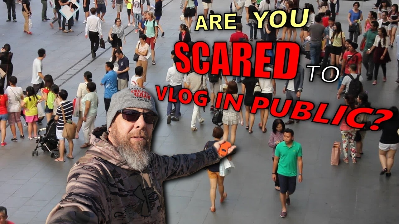 Vlogging In Public Tips | To Help Avoid Embarrassment.