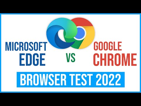 Microsoft Edge vs Google Chrome Browser Test 2022 - Ram Usage, Speed Test, Benchmark Comparison