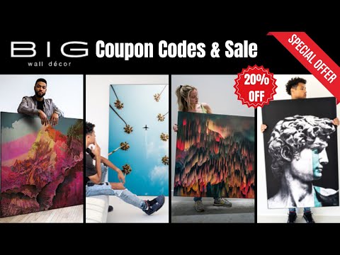 π¨ Big Wall Decor Coupon Code & Sale:π₯ Save 20% OFF BIGWallDecor Wall Art Prints Today!πΌοΈ