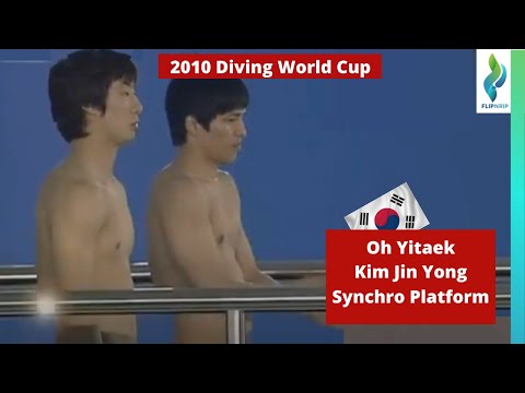 2010 Oh Yitaek & Kim Jin Yong - South Korea - Platform Diving - Diving World Cup