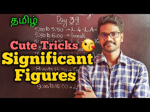 What|Significant|Figure|Physics 11|Tamil|MurugaMP