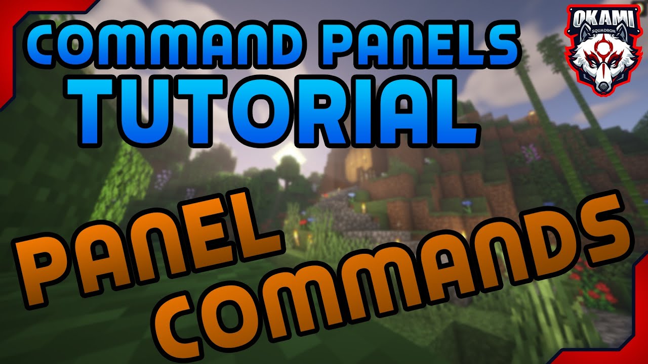 How To Use The New Panel Command Formats!