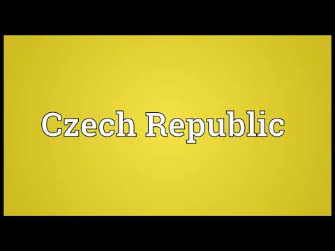 Czech Republic Meaning