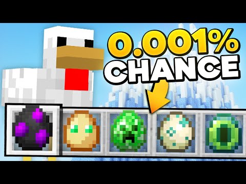 How I Collected Every RARE EGG In This Minecraft SMP