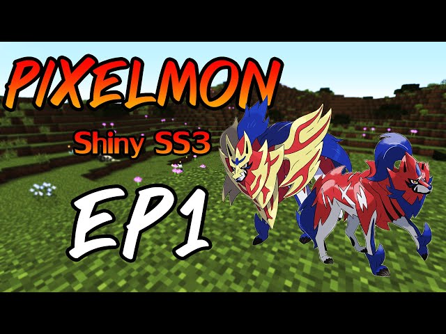 Minecraft Pixelmon Survival Shiny SS3 #1 ฉันเลือกนาย Zamazenta-Crowned | วิดีโอครีเอเตอร์ by OS