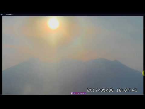 Sakurajima Volcano In Japan.... Strange Looking Sun