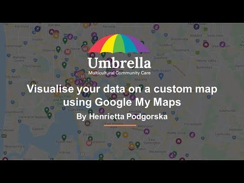 Visualise your project data on a custom map using Google My Maps