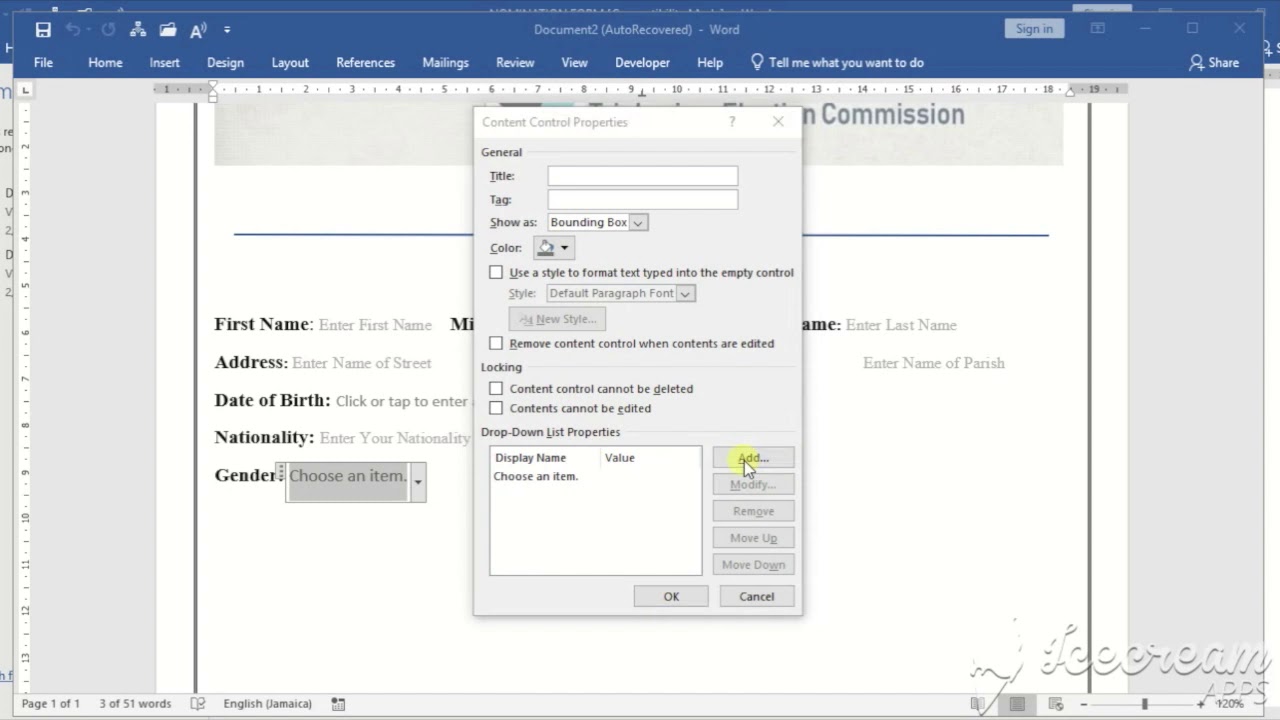 SBA Nomination Form Tutorial