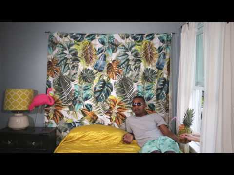 Three ways to style a wall tapestry