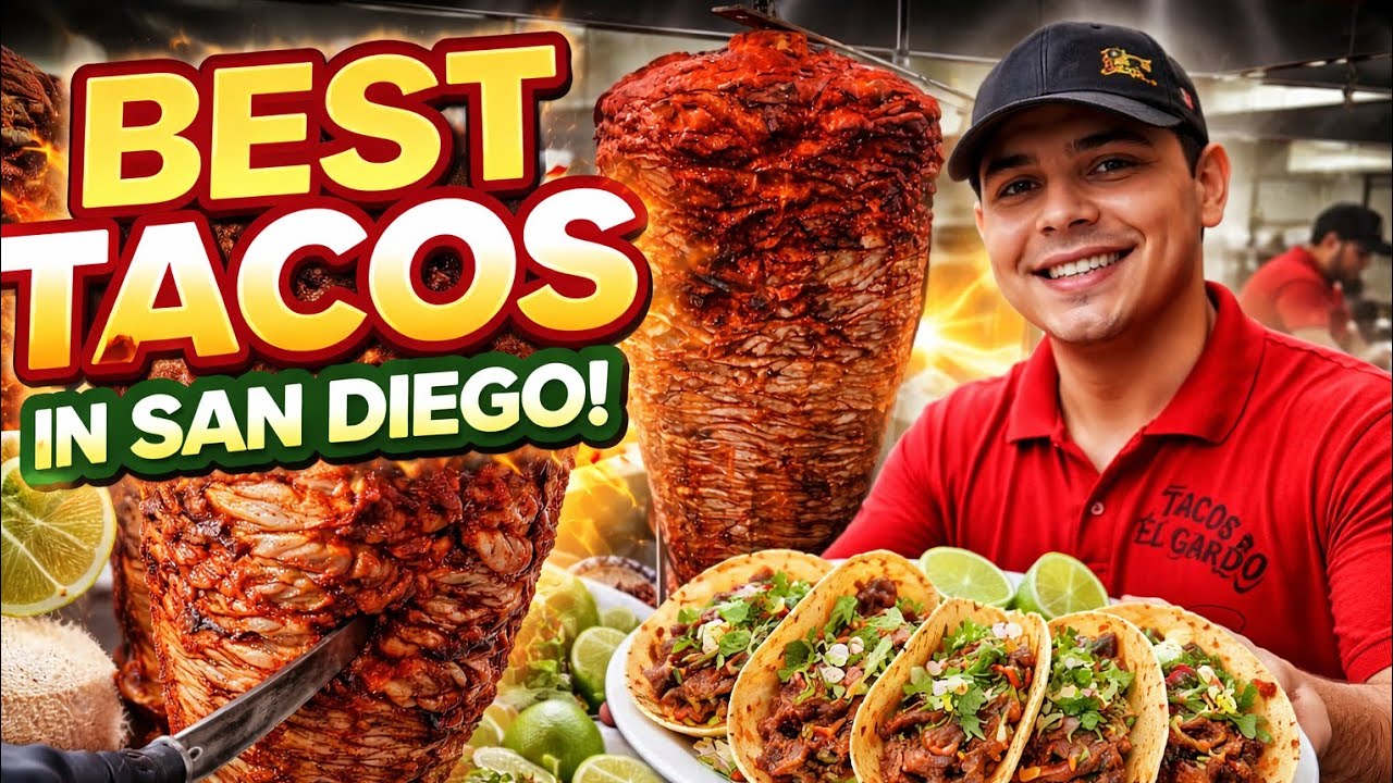 Tacos El Gordo! Authentic Tijuana-Style Tacos in San Diego!