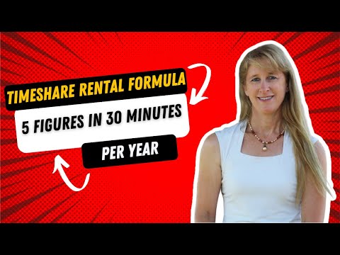 Timeshare Income Formula
