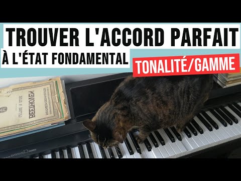 Trouver l'accord parfait à l'état fondamental d'une tonalité/gamme 🎹 Définition et tutoriels