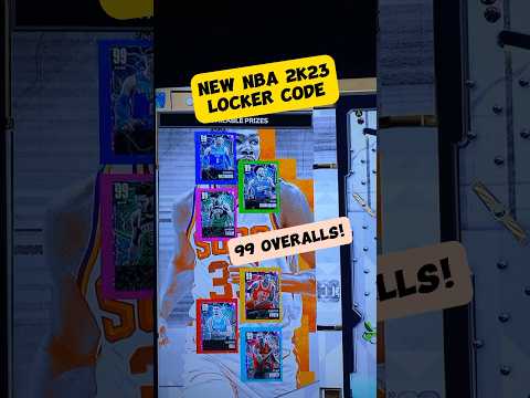NEW NBA 2k23 LOCKER CODE FOR A FREE 99 OVERALL CARD IN MYTEAM #nba2k23