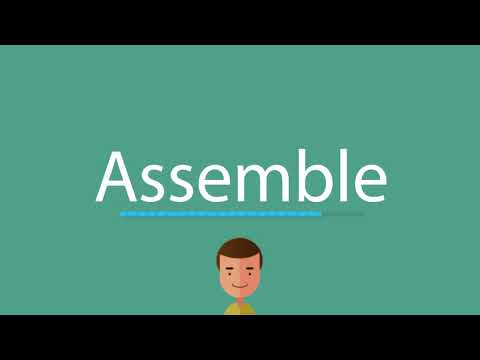 Assemble pronunciation