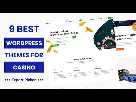 9 Best Casino WordPress Themes 2025 | WordPress Gambling Theme