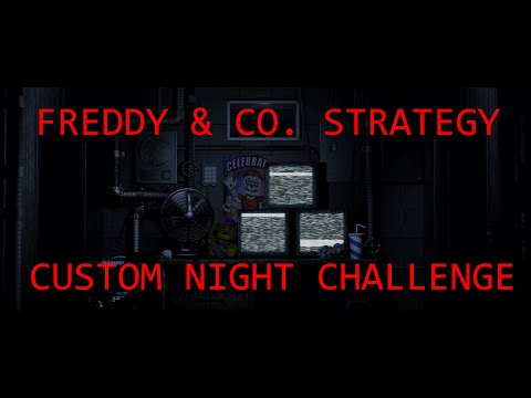 How to beat FNaF Sister Location - Freddy & Co. | Custom Night Walkthrough | FNaF Academy