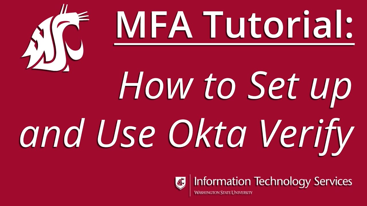 MFA Tutorial: Okta Verify