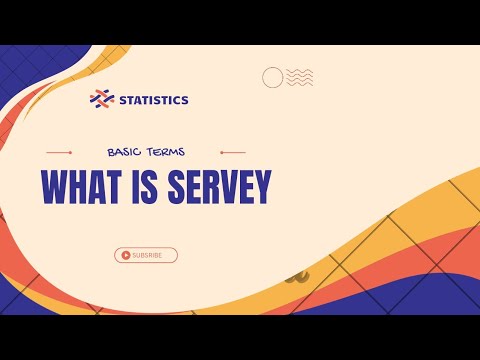 what is Survey|what is survey research|Statistics lectures|Basic terms | Urdu/Hindi