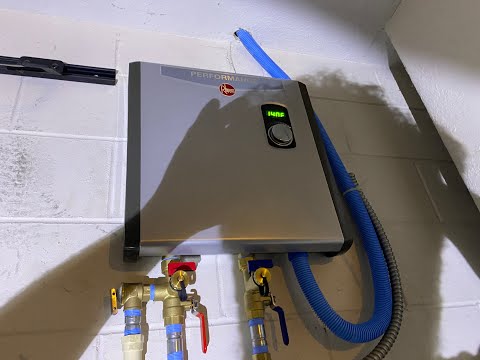 How to replace Tank Water Heater with a Tankless Electric Water Heater