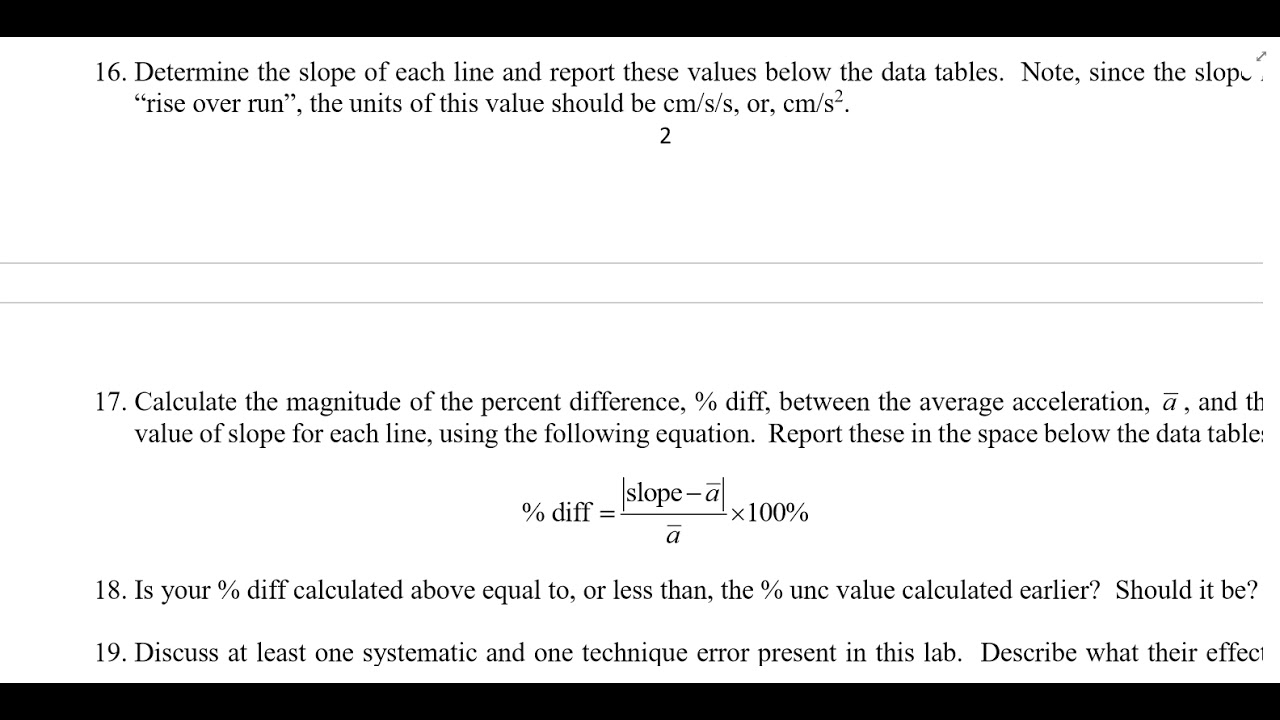 Physics Lab 01 Part 1 Introduction