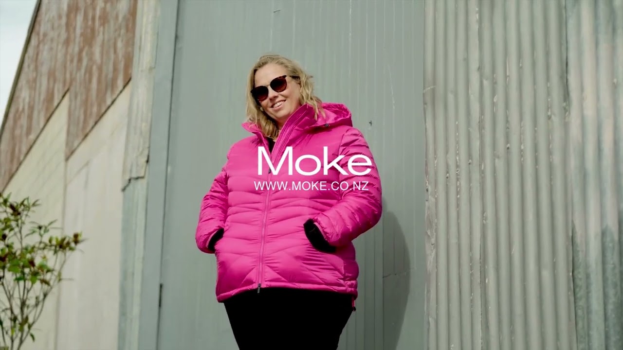 Moke Women's Cushla 90/10 Packable Down Jacket