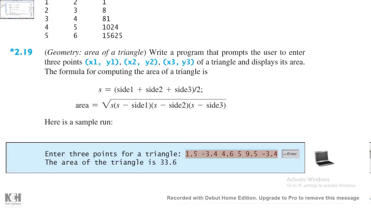 Introduction To Java Programming   Exercise 2 19c