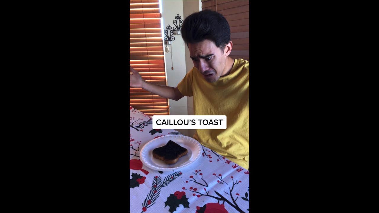 Caillou's Toast #shorts