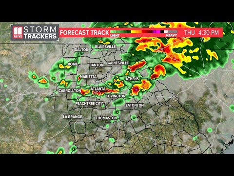 Live radar | Tracking severe thunderstorms in north Georgia, metro Atlanta
