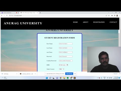 Design a Static Web Page with HTML and CSS