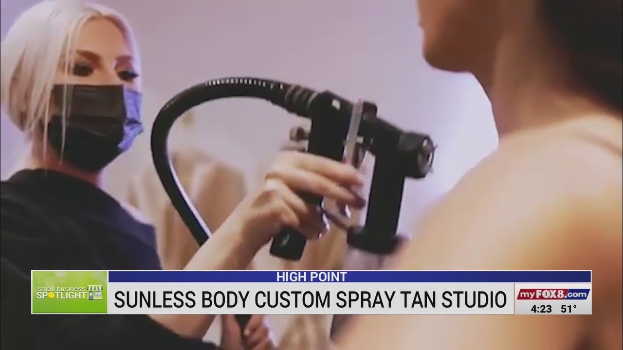 Small Business Spotlight: Sunless Body Custom Spray Tan Studio in High Point