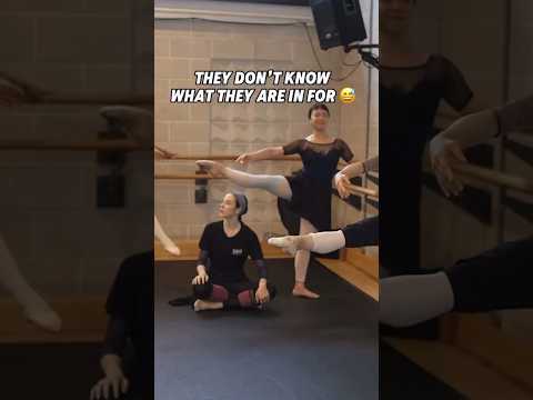 ADULT DANCERS DURING MY ADAGE✨😅 #ballettips #dancer #ballet #vaganova