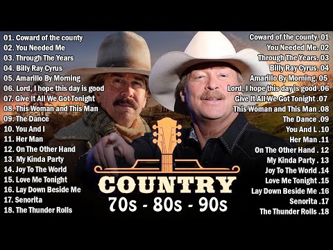 Top 100 Best Classic Country Songs || Alan Jackson, Don Williams, Willie Nelson, George Strait 🤠