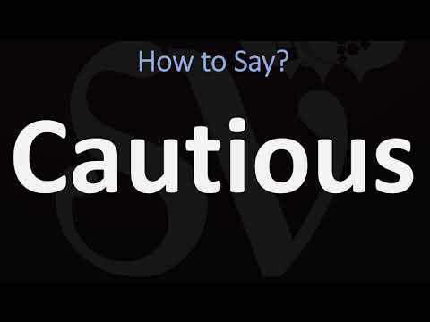 How to Pronounce Cautious? (CORRECTLY)