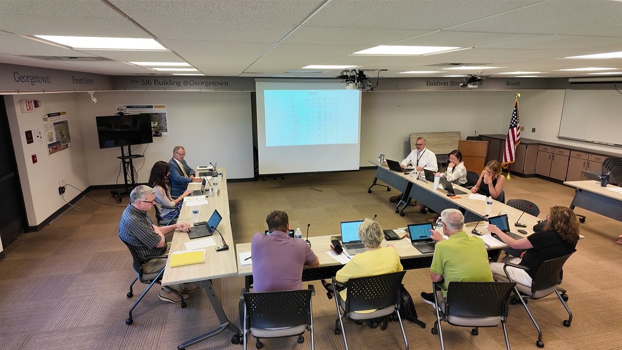 Hudsonville Public Schools Board of Education Work Session 6-23-25 Part 1