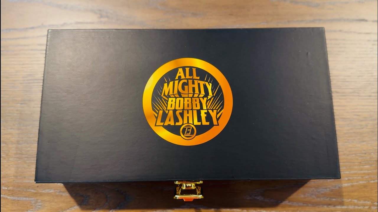 WWE All Mighty Bobby Lashley Championship Side Plates #wwe #wrestling