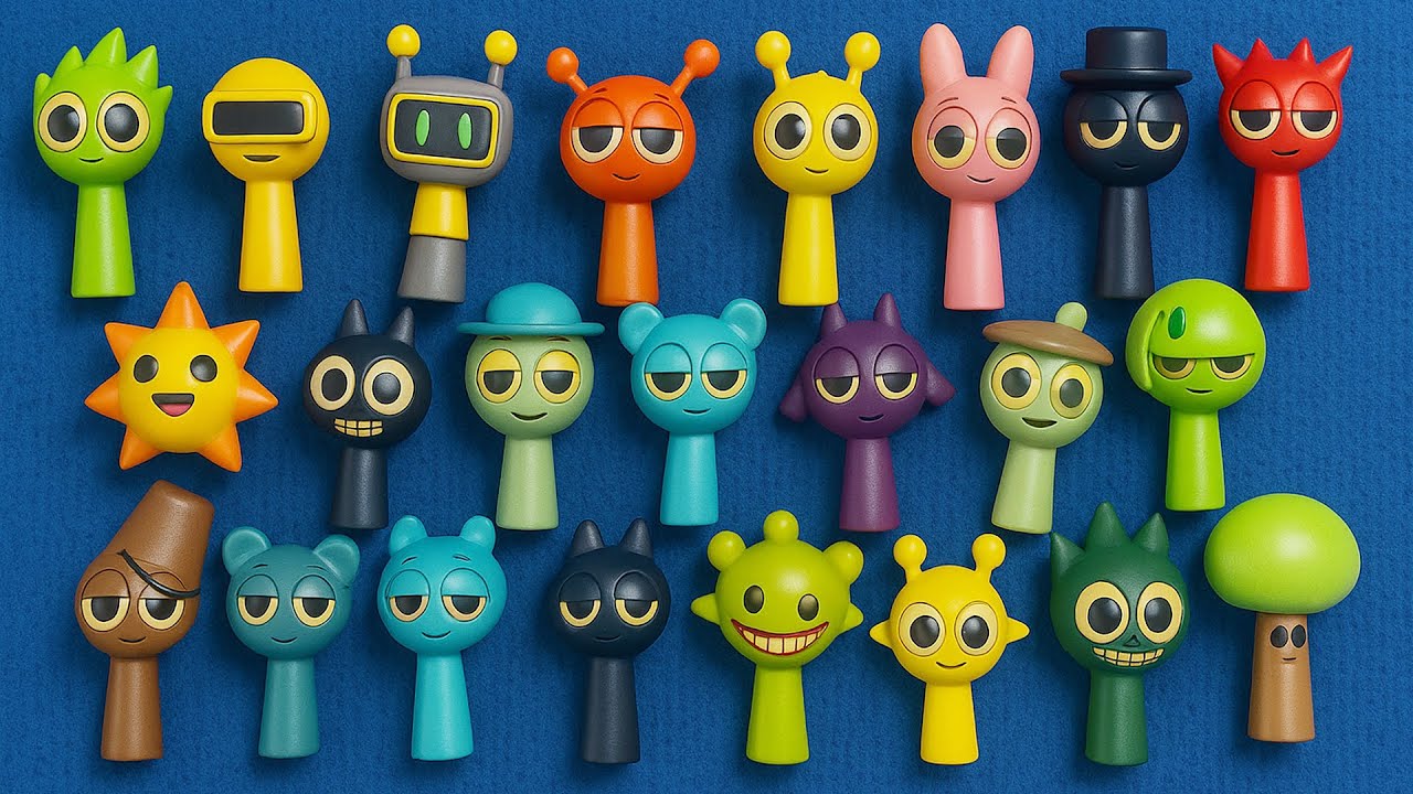 Satisfying Unboxing with Sprunki Relaxing Cute Fun ASMR Video #sprunki #toys