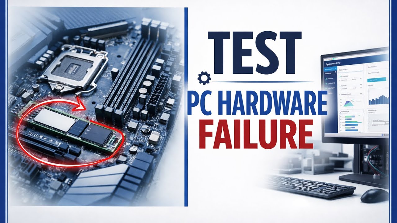 How to test for hardware failures in a computer